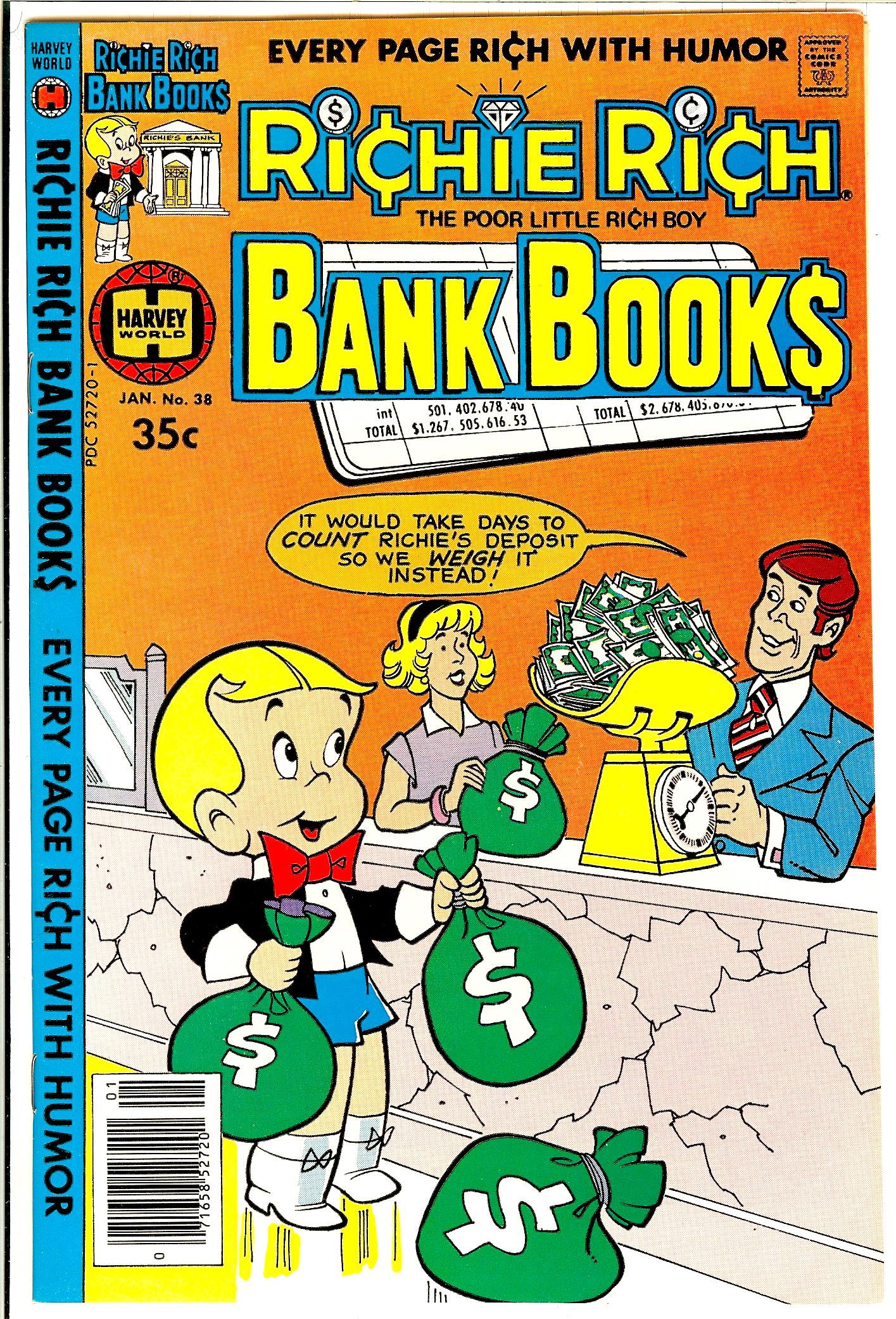 Richie Rich Bank Books #38