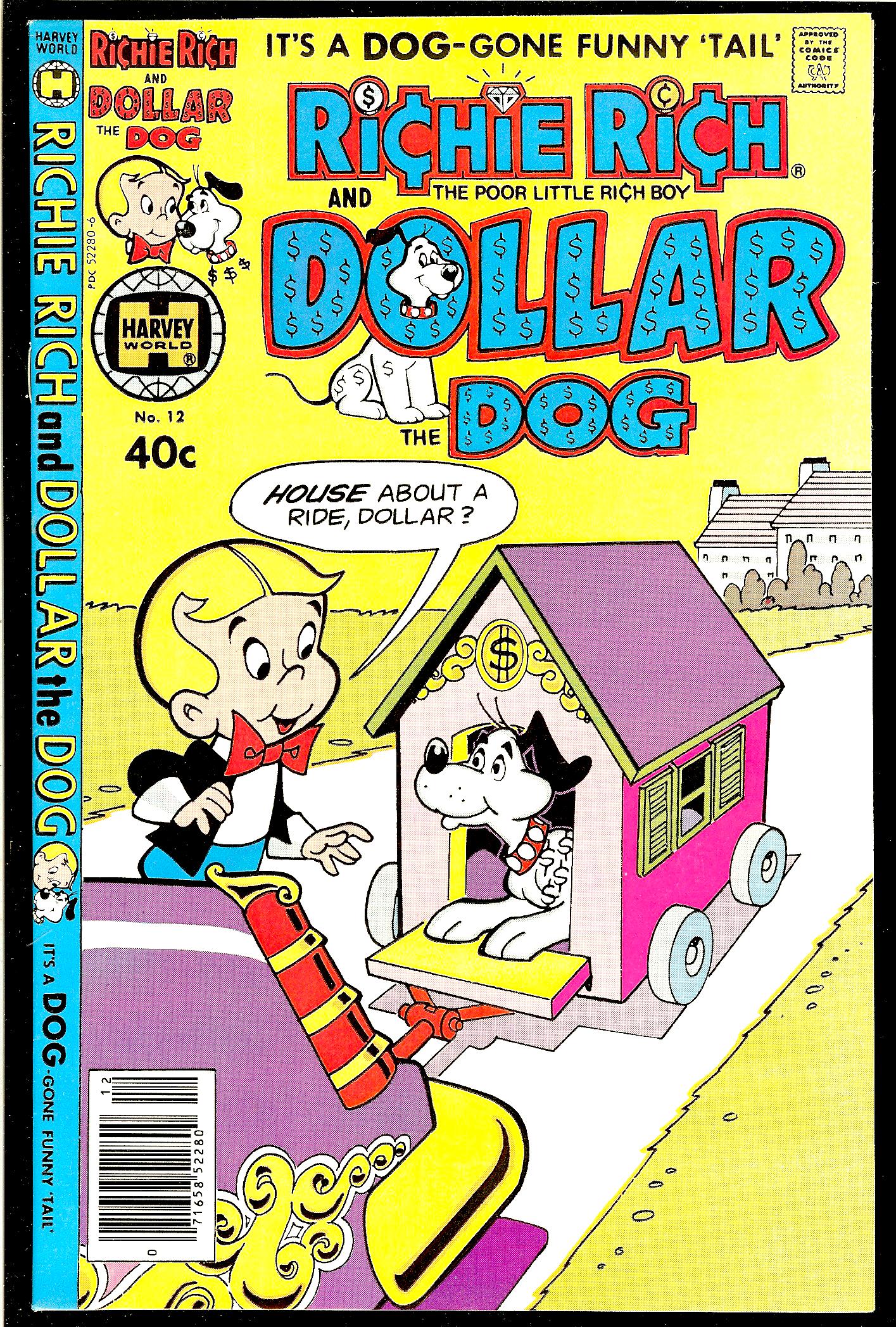 Richie Rich and Dollar the Dog #12