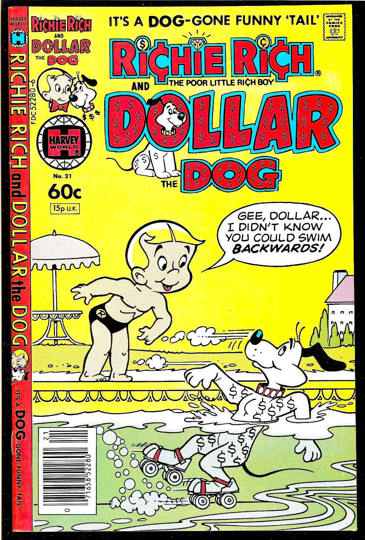 Richie Rich and Dollar the Dog #21