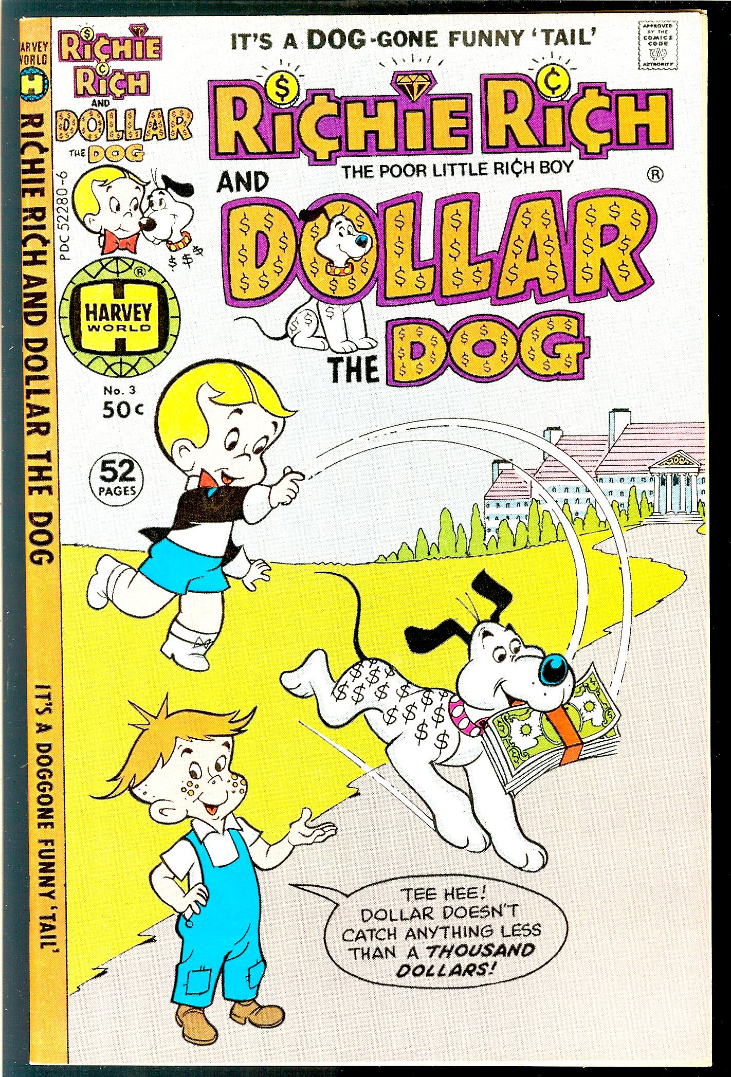 Richie Rich and Dollar the Dog #3