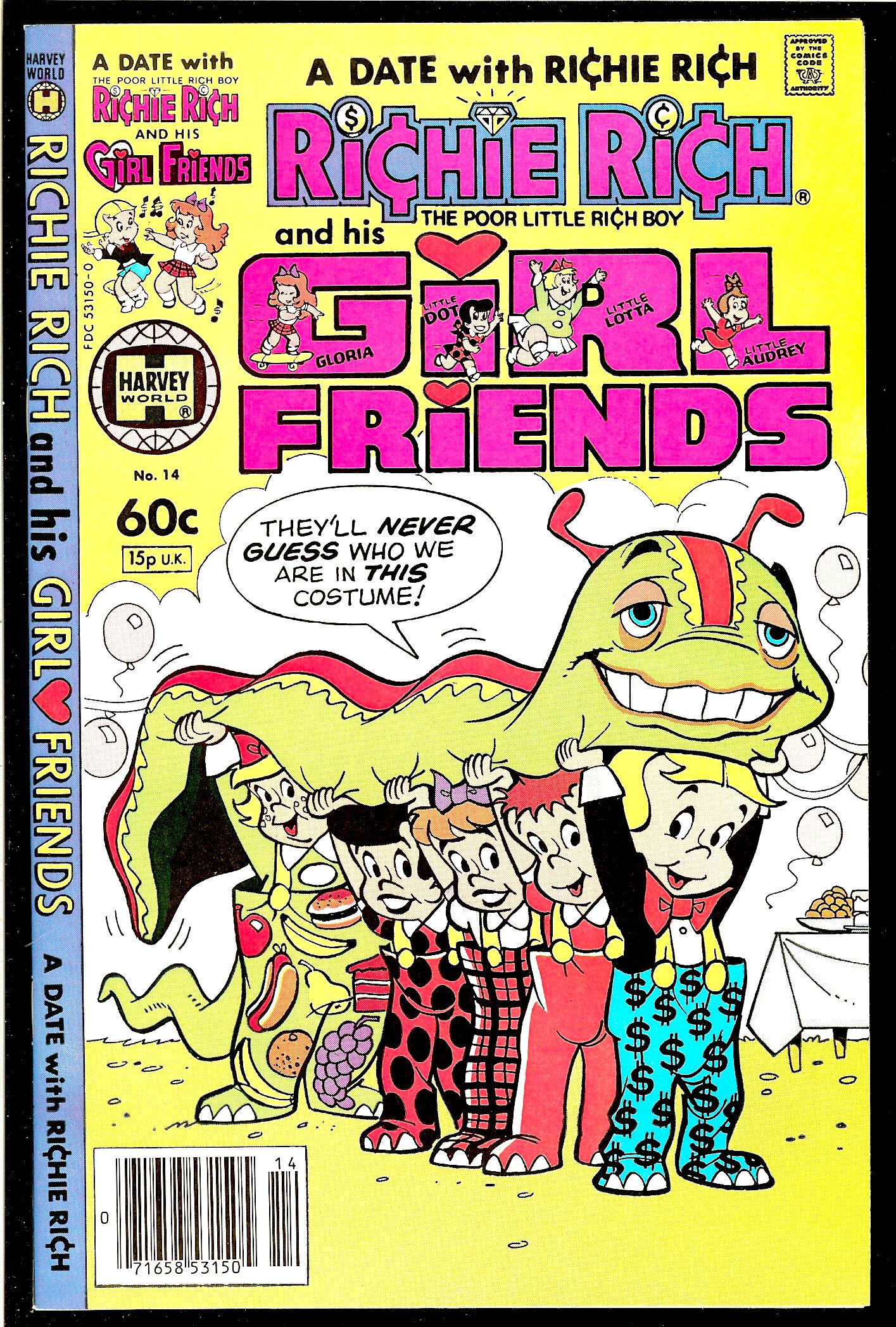 Richie Rich and His Girlfriends #14