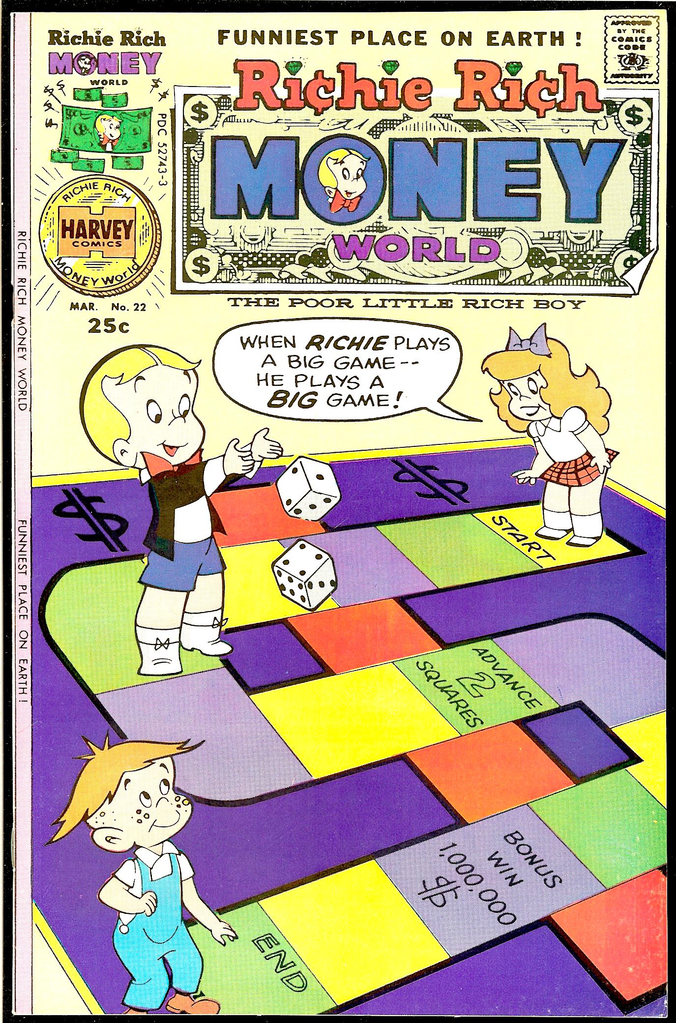 Richie Rich Money World #22