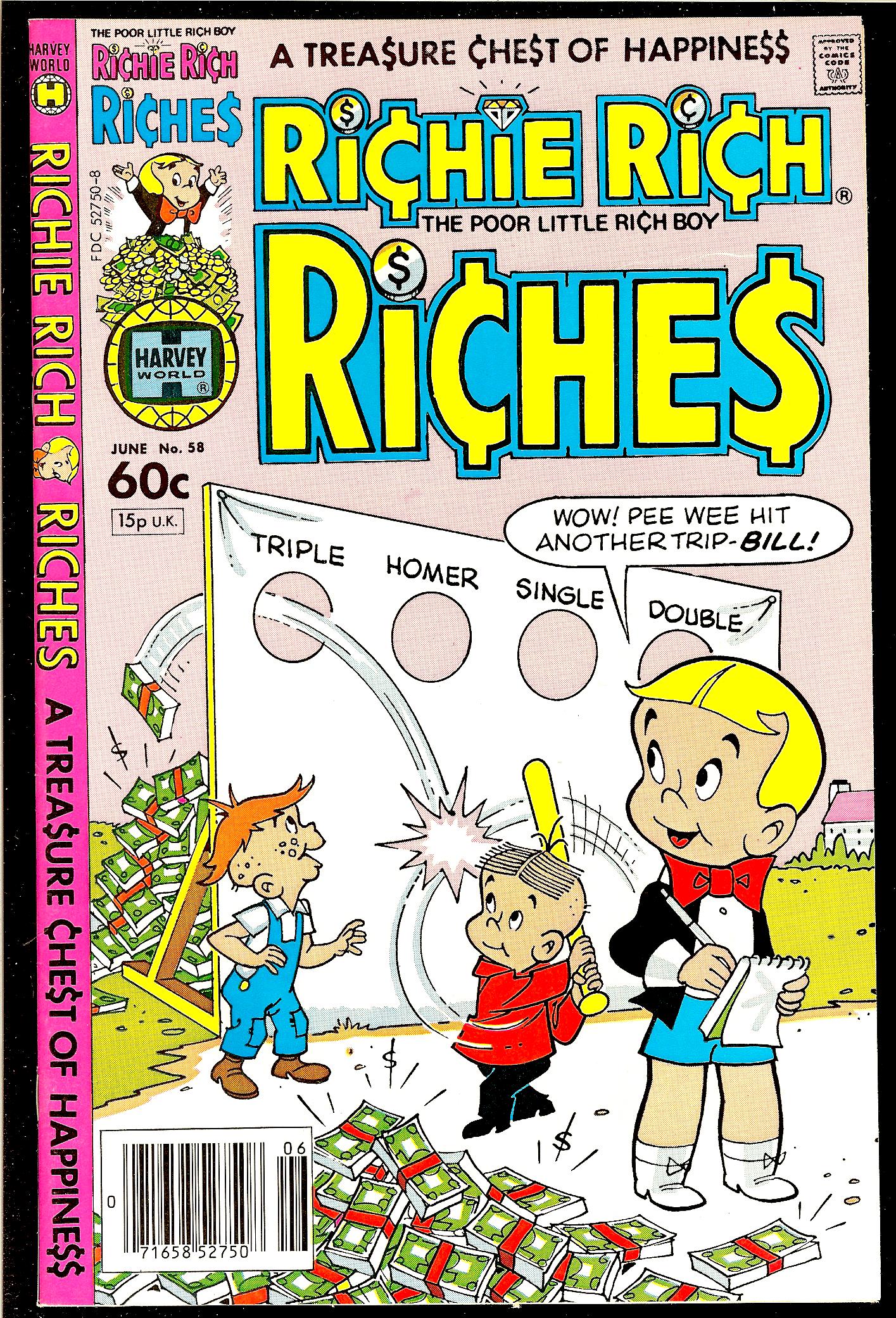 Richie Rich Riches #58