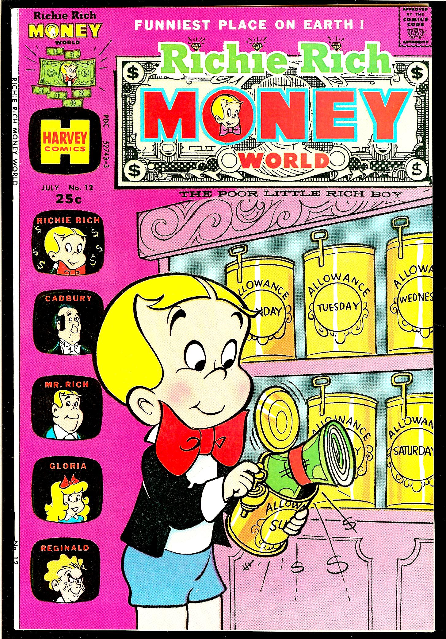 Richie Rich Money World #12