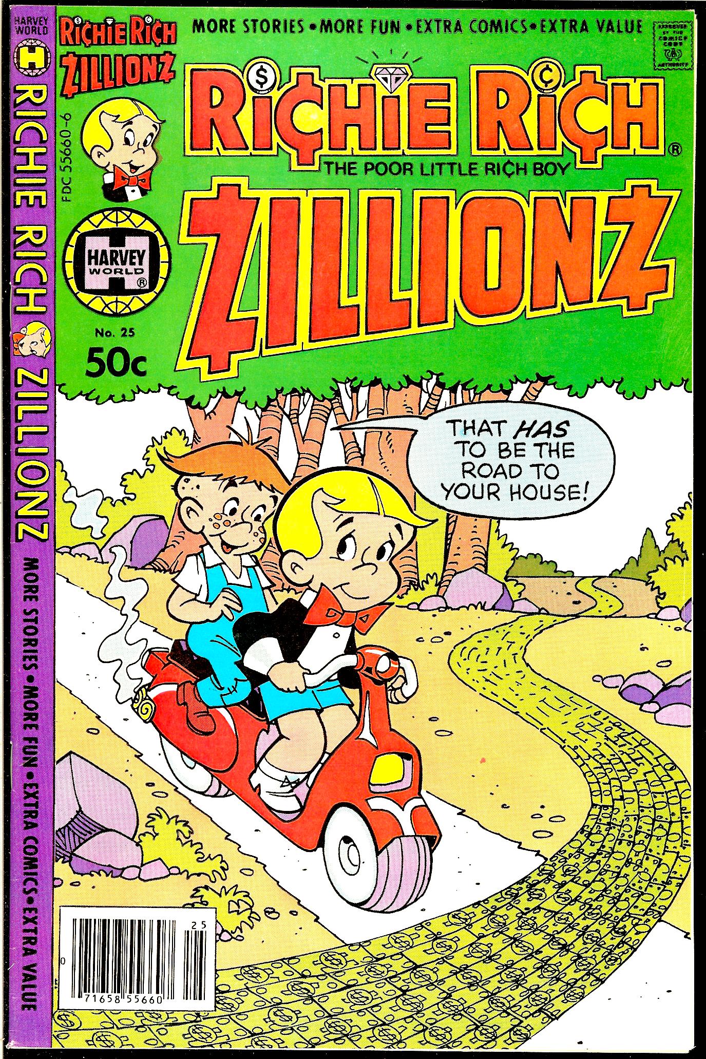 Richie Rich Zillionz #25