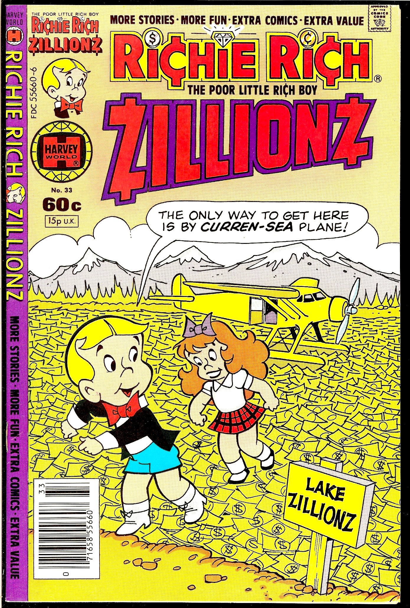 Richie Rich Zillionz #33
