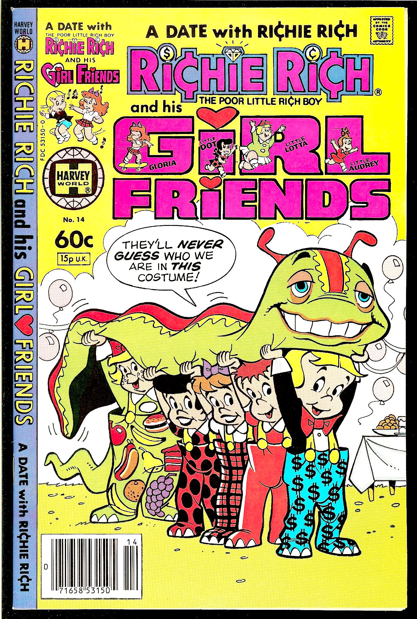 Richie Rich and His Girlfriends #14