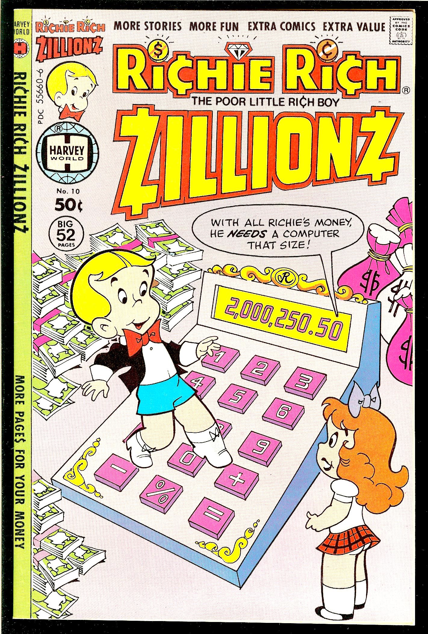 Richie Rich Zillionz #10