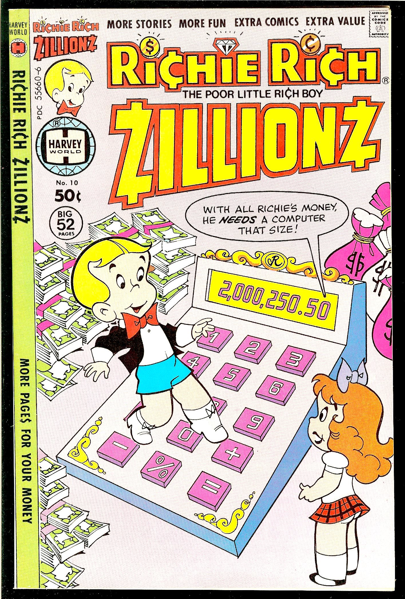 Richie Rich Zillionz #10