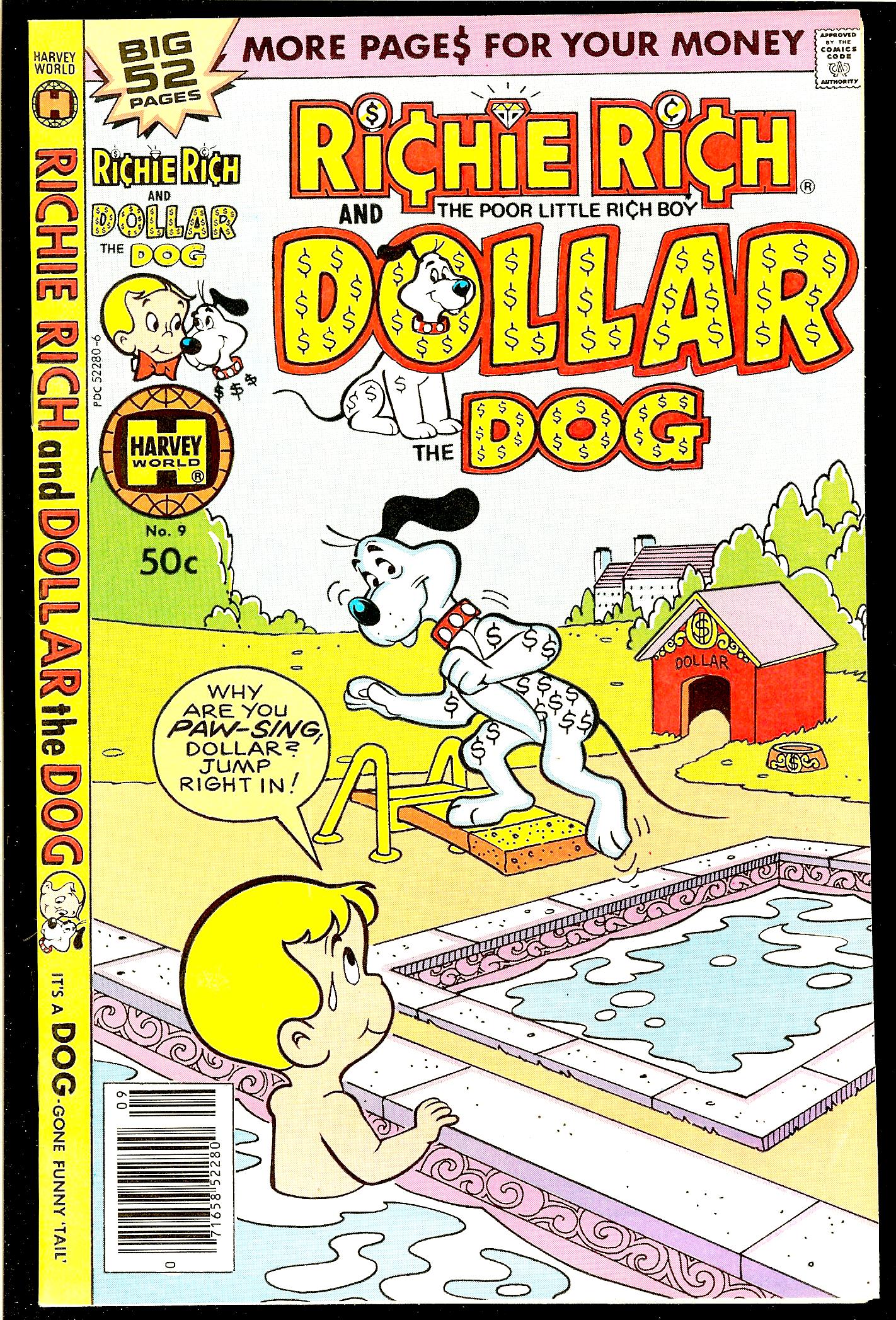 Richie Rich and Dollar the Dog #9