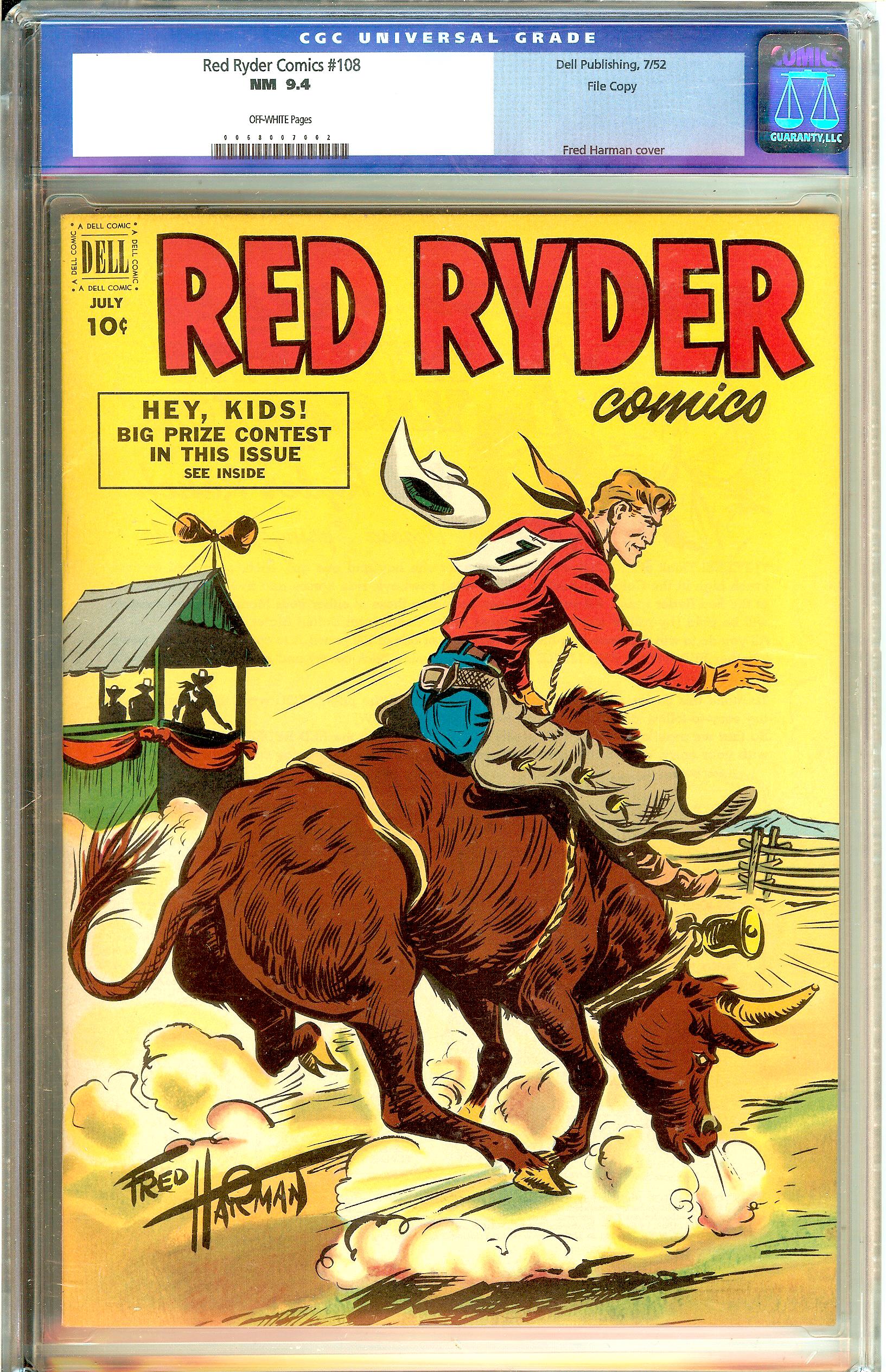 Red Ryder Comics #108
