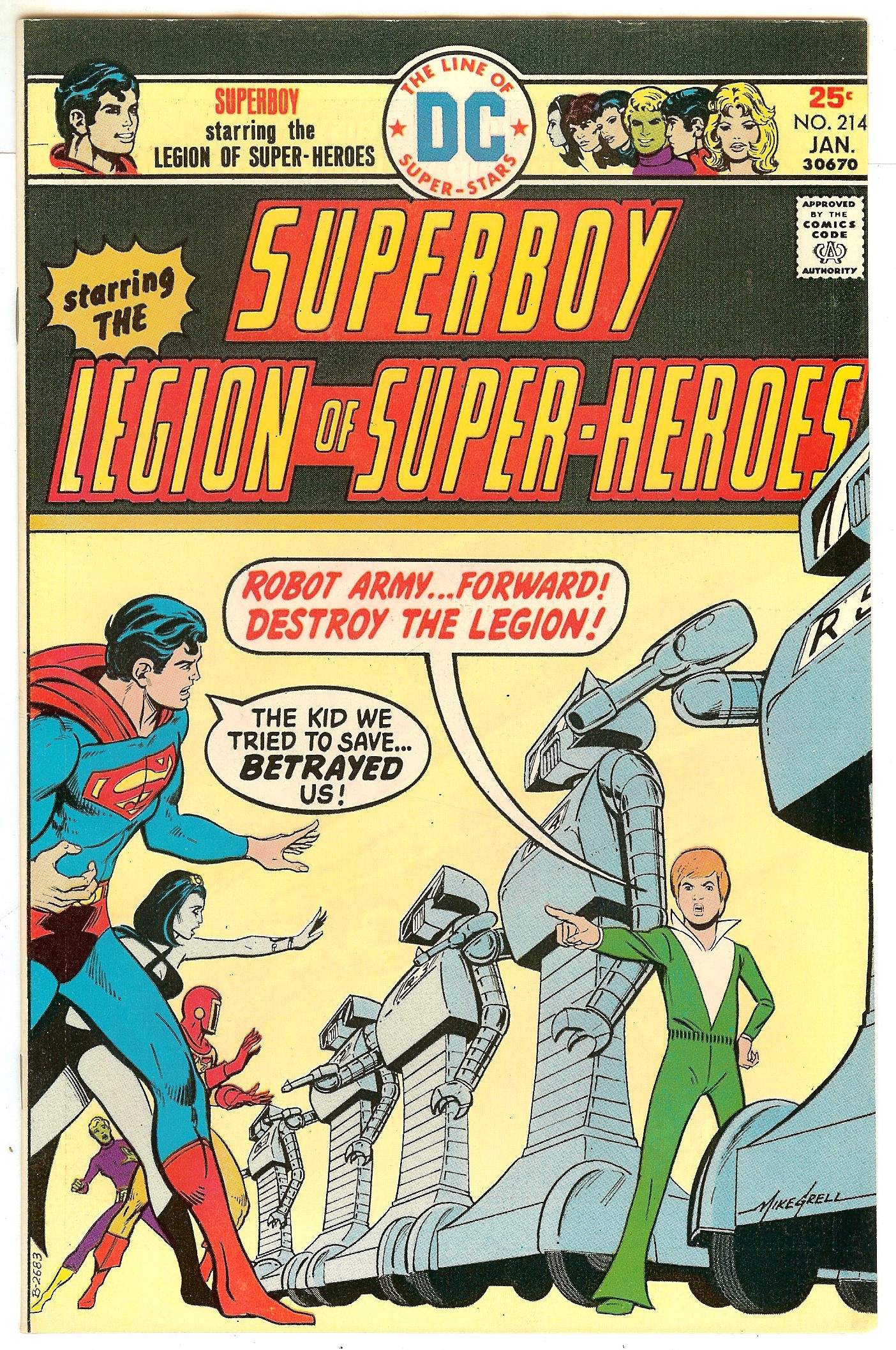 Superboy #214