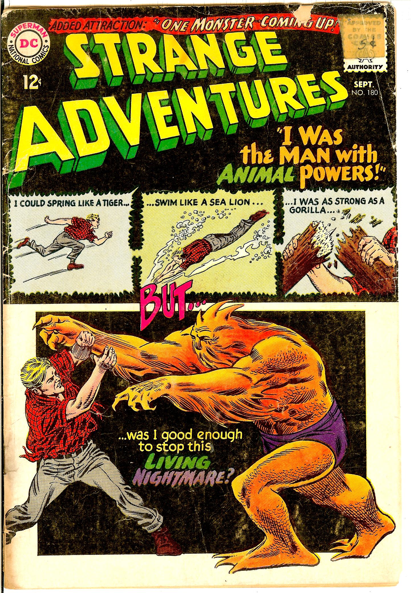 Strange Adventures #180
