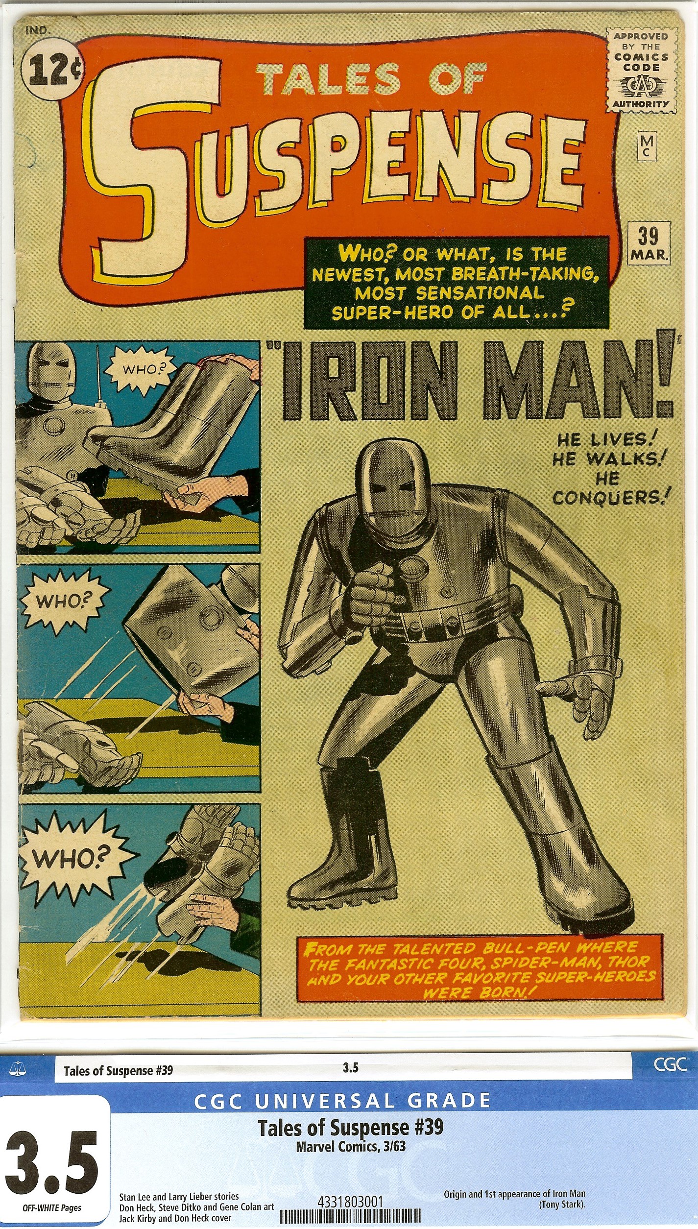 Tales of Suspense #39