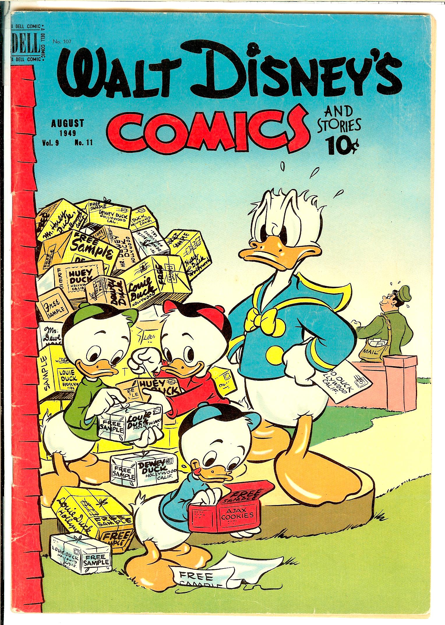 Walt Disney's Comics & Stories #107