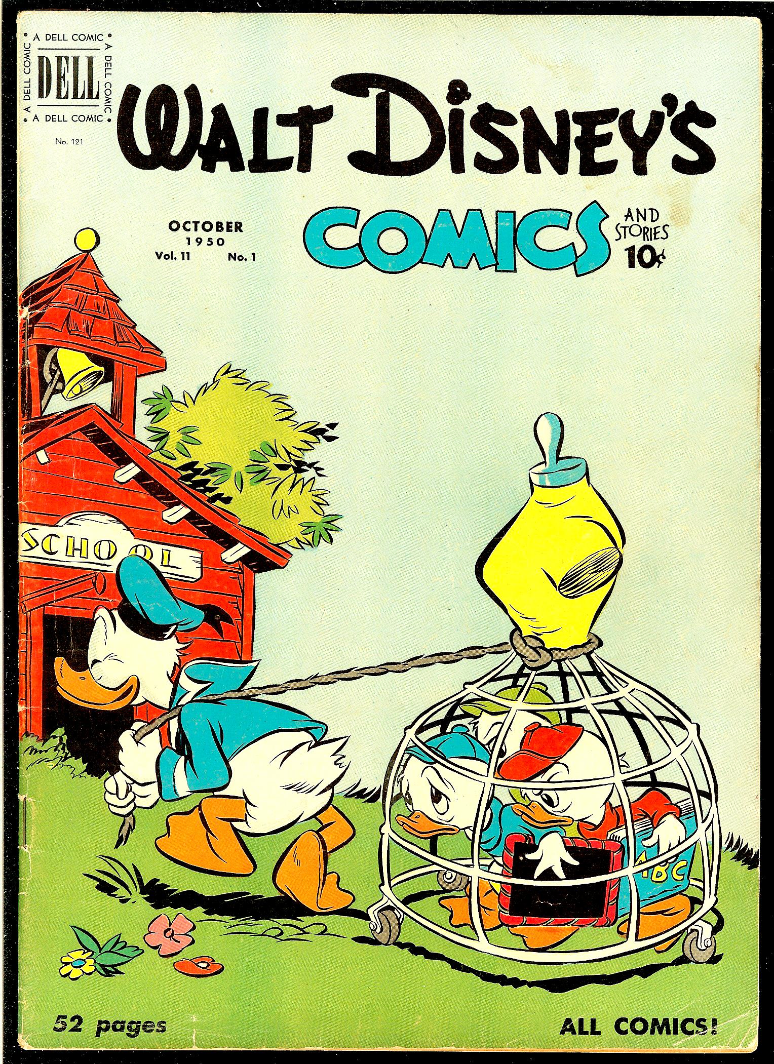 Walt Disney's Comics & Stories #121