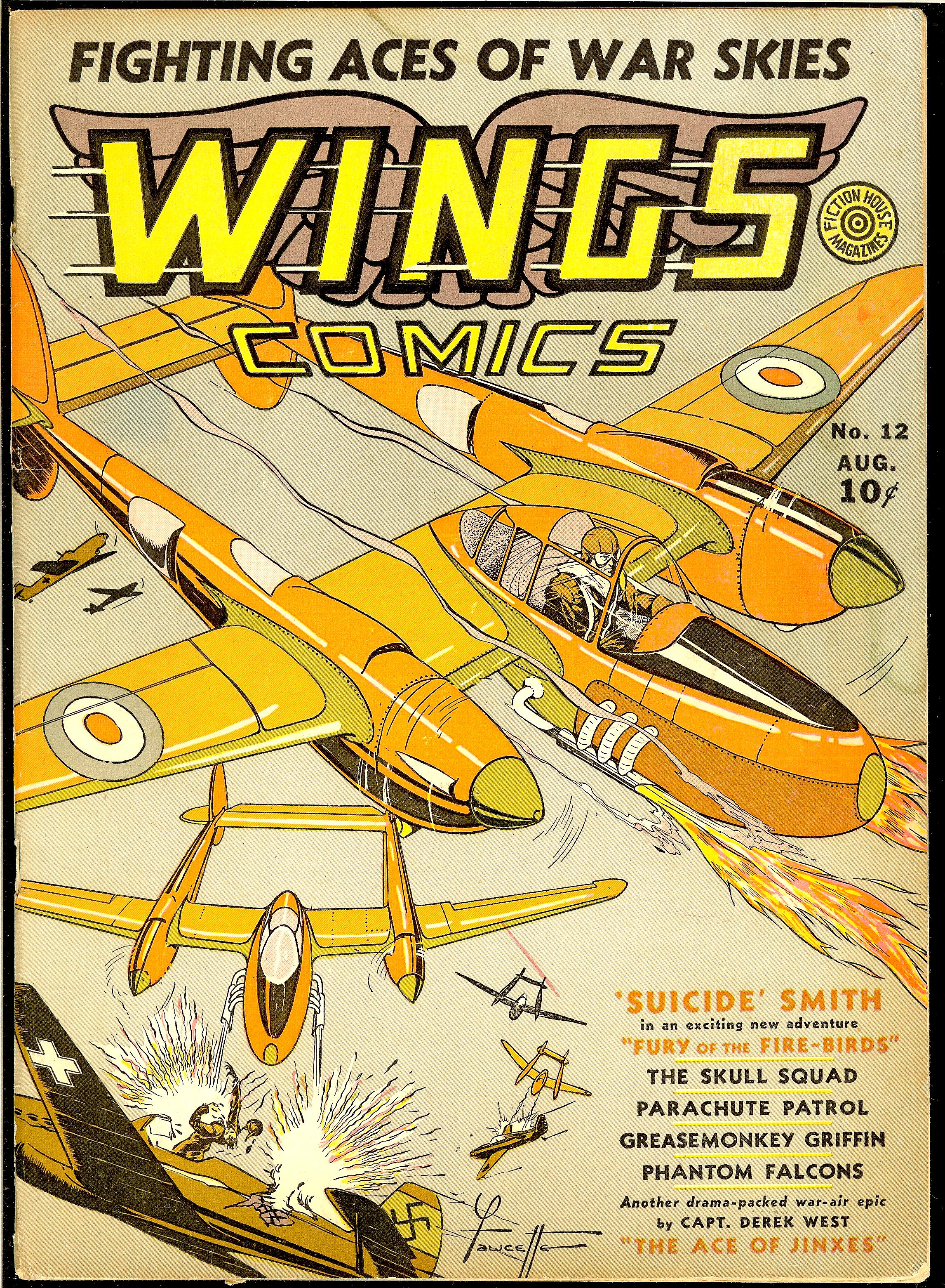 Wings Comics #12