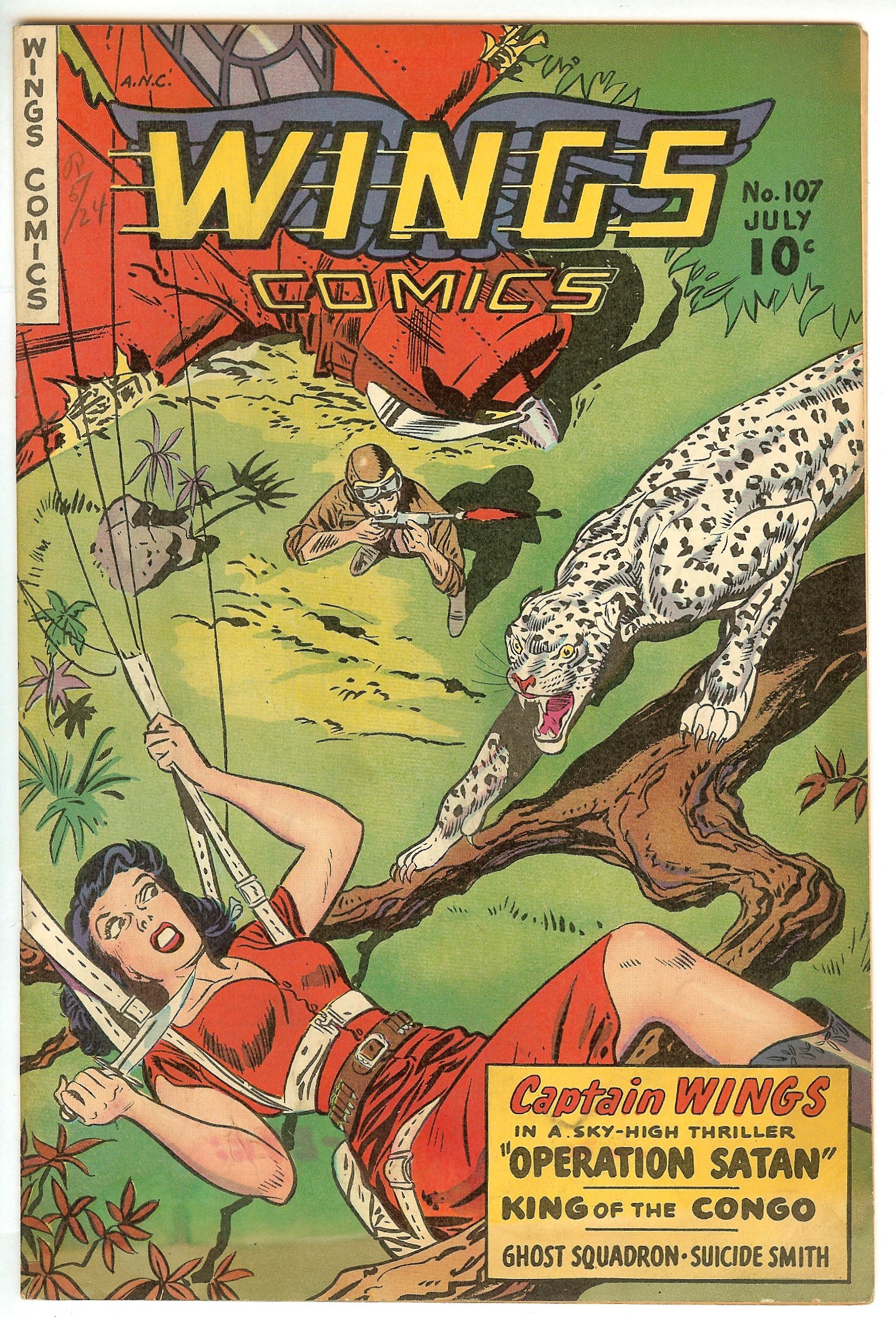Wings Comics #107