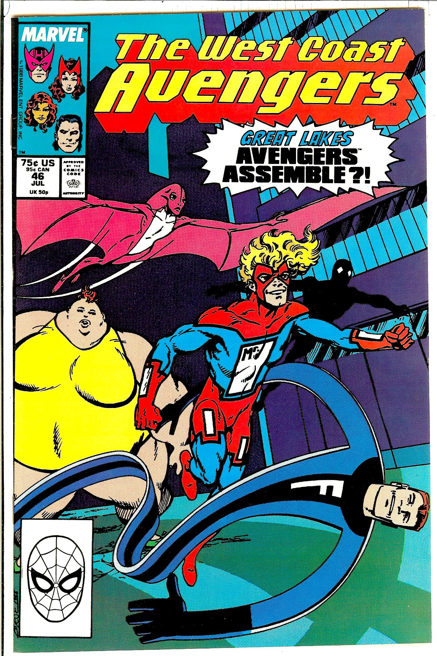 West Coast Avengers #46