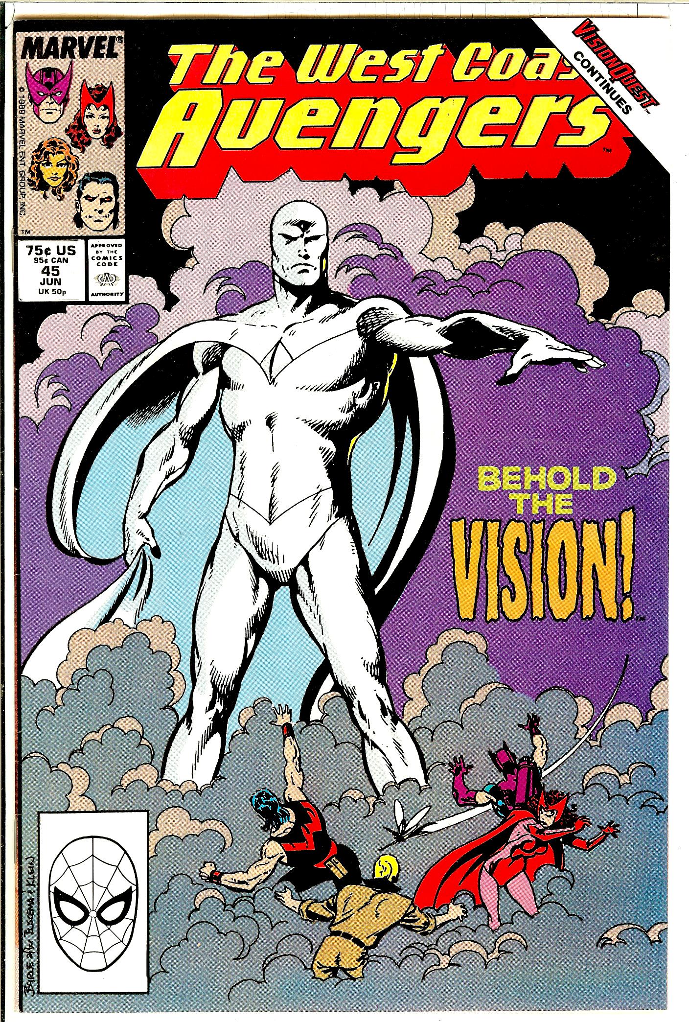West Coast Avengers #45