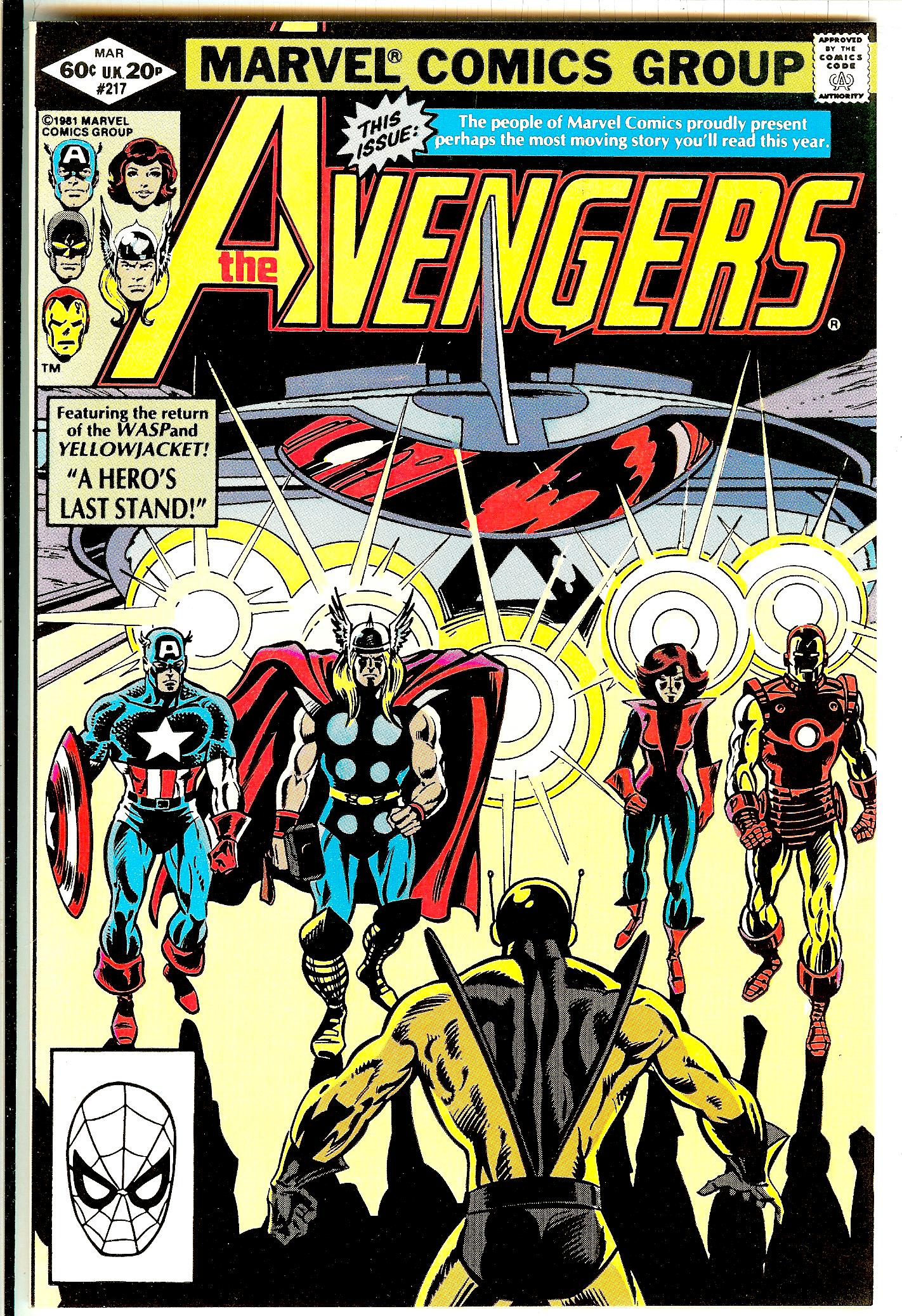Avengers #216