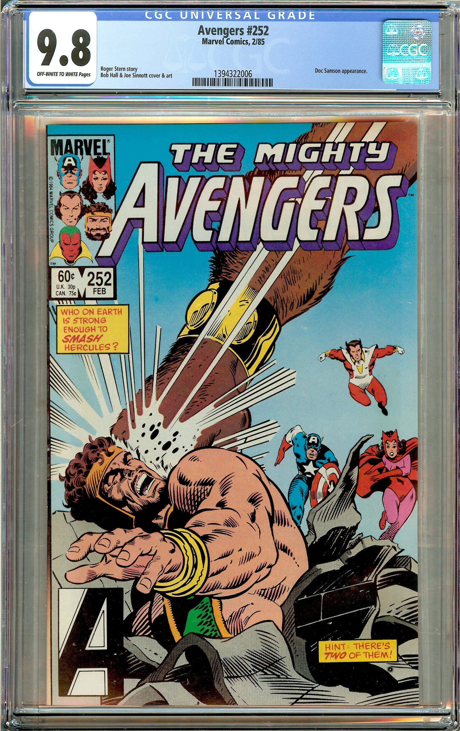 Avengers #252