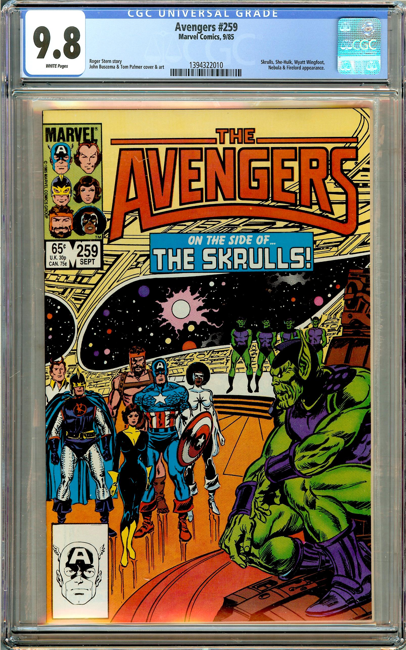 Avengers #259