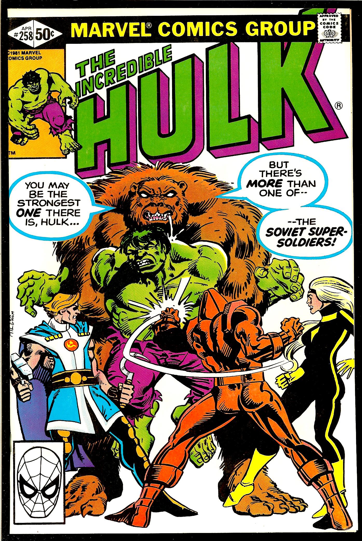 Incredible Hulk #258