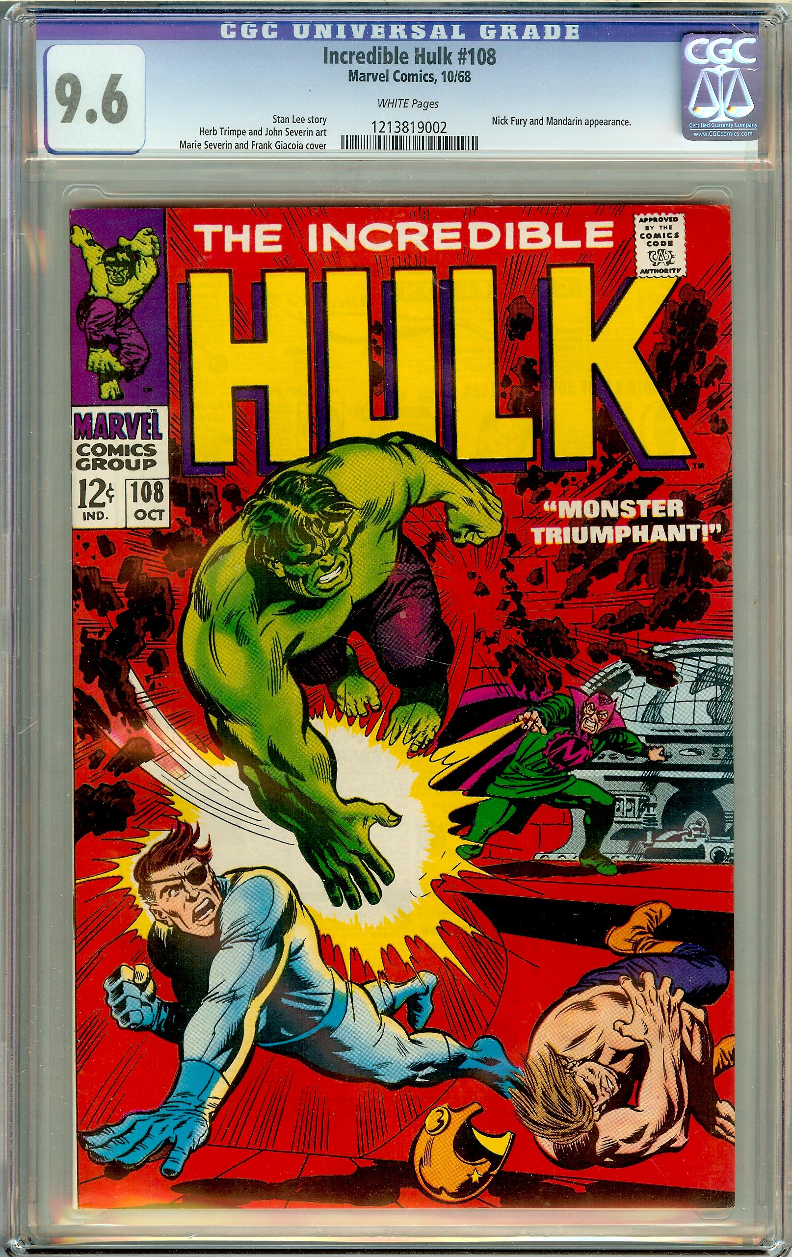 Incredible Hulk #108