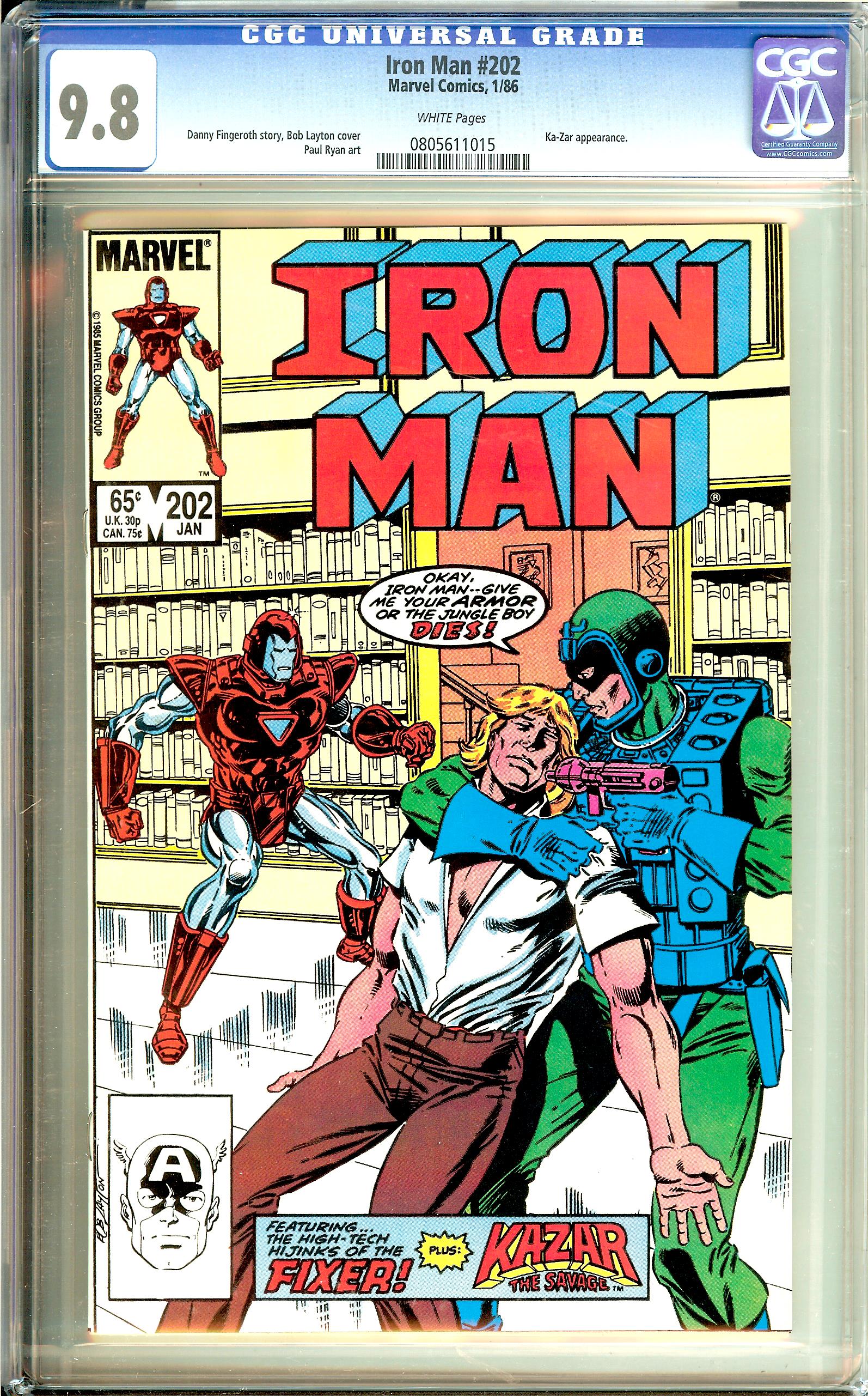 Iron Man #202