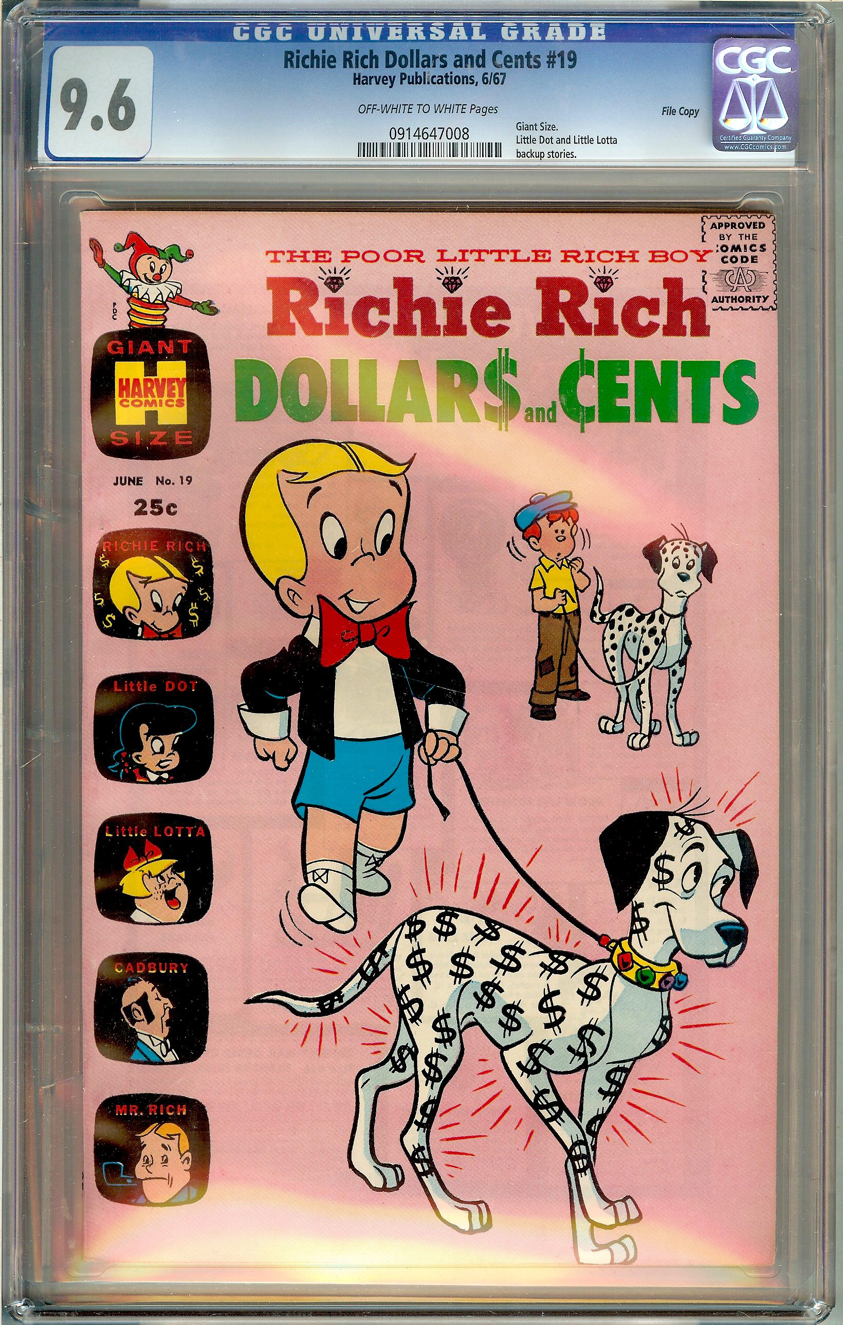 Richie Rich Dollars and Cents #19
