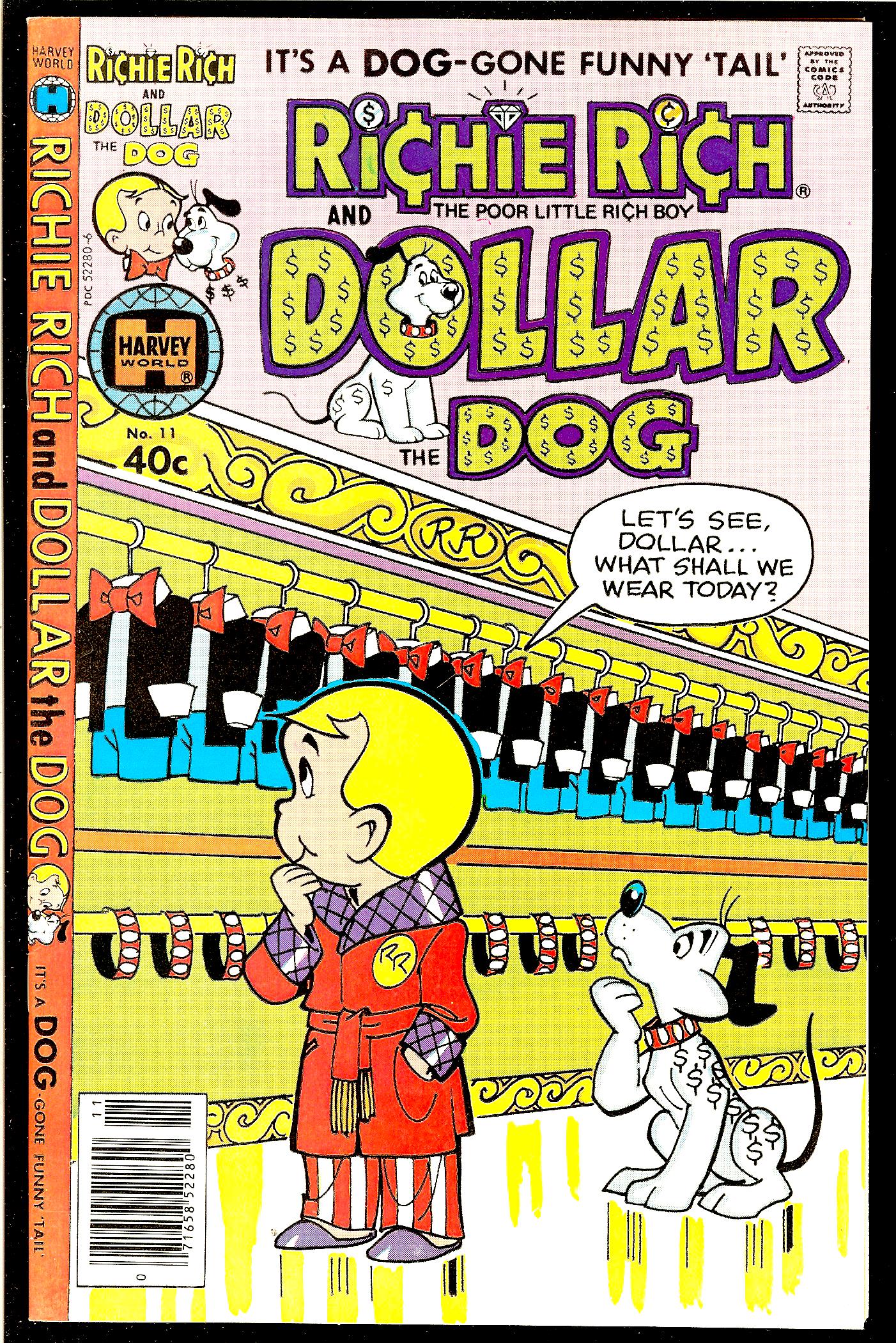Richie Rich and Dollar the Dog #11